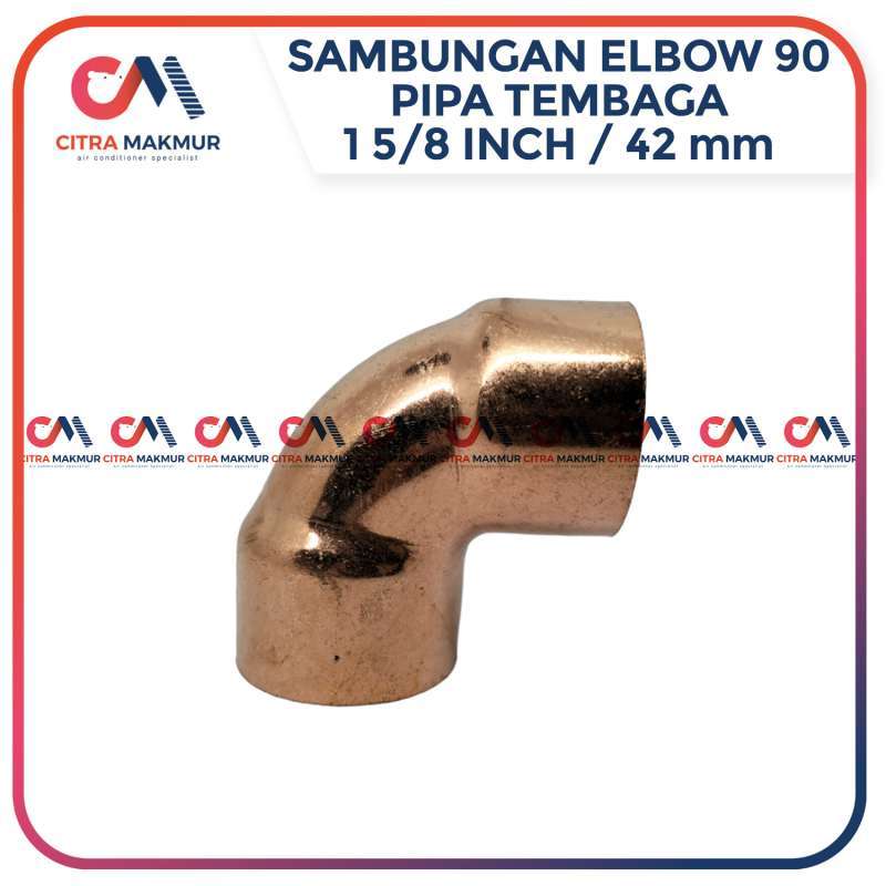 Jual Elbow Coupling Shock 1 5/8 Inch Pipa Tembaga Sok Sambungan Las Fitting Penyambung Ac Inci ...