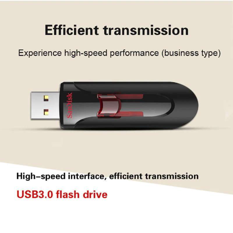 Promo Sandisk Cruzer Glide 3.0 Usb Flash Drive Cz600 256gb Flashdisk ...