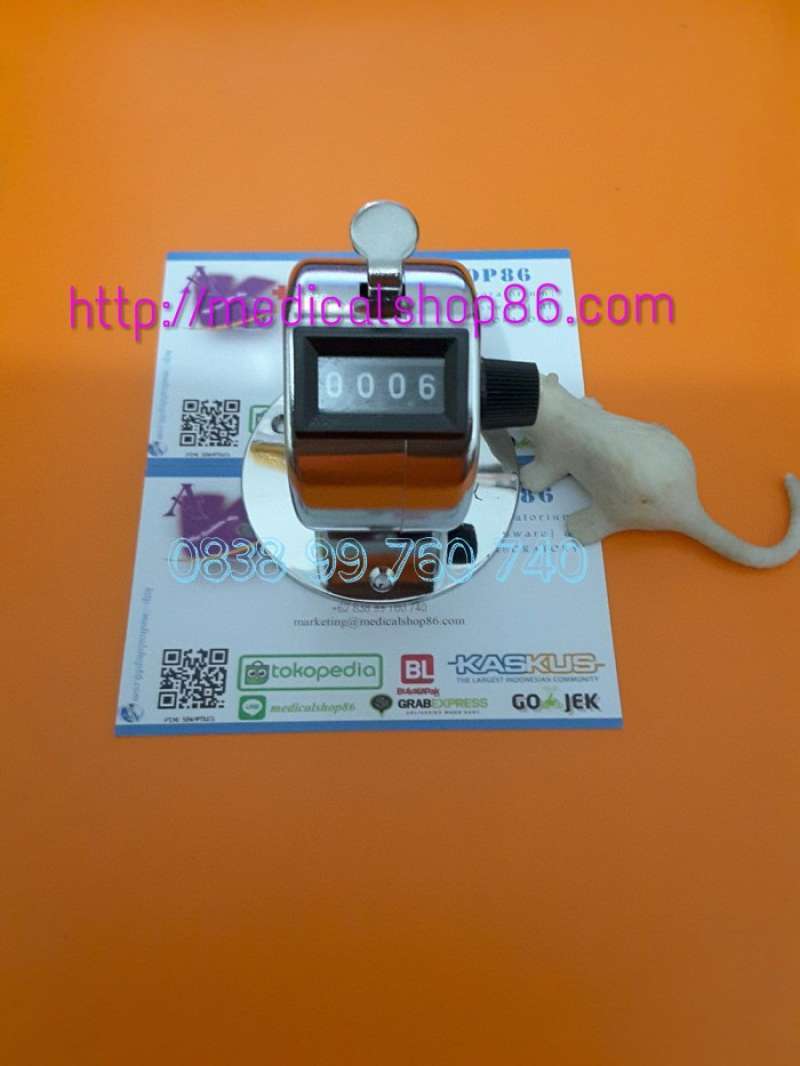 Jual Hand Tally Counter 4 Digit / Hand Tally Clicker 4 Digit Di Seller ...