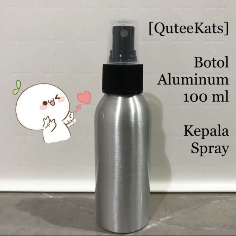 Promo Botol Spray Aluminium 100ml | Aluminum Bottle For Essential Oils ...