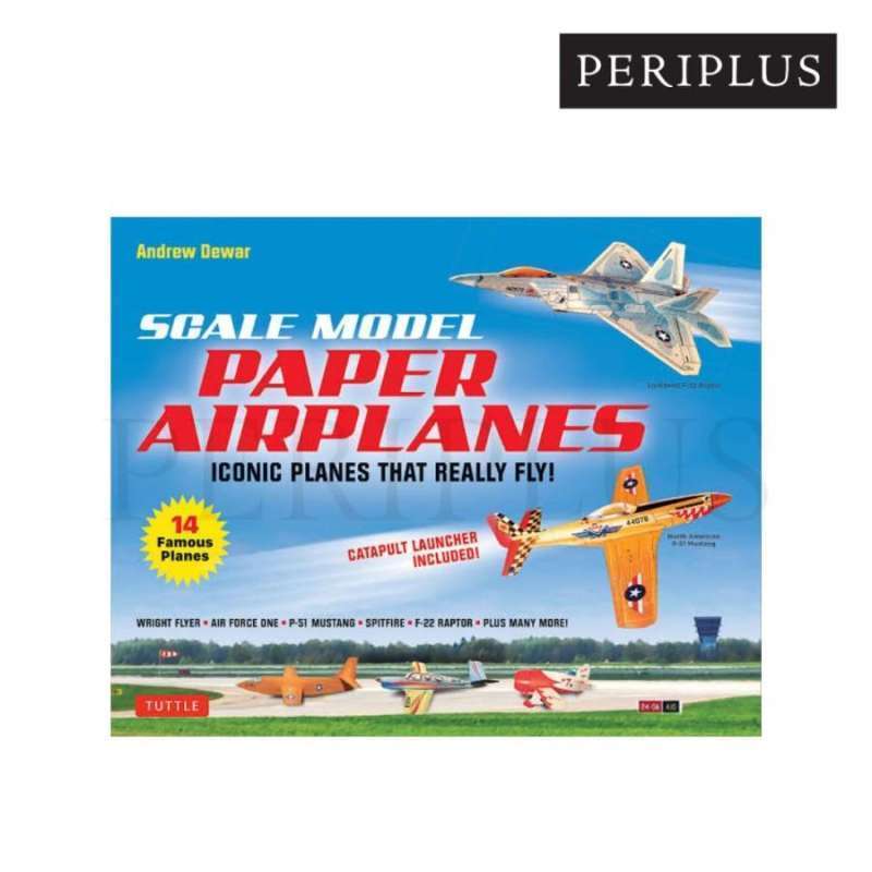 Jual Scale Model Paper Airplanes Kit - 9780804851084 Di Seller Periplus ...