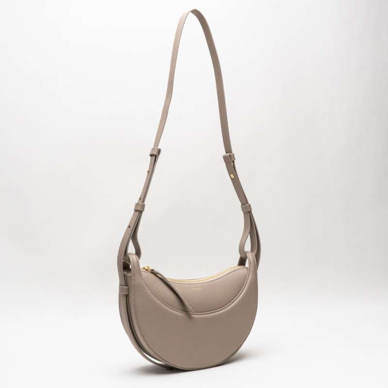Jual Polene Numero Dix Half Moon Crossbody Bag Grained Taupe Ghw Di Seller Voila.id - Kebayoran ...