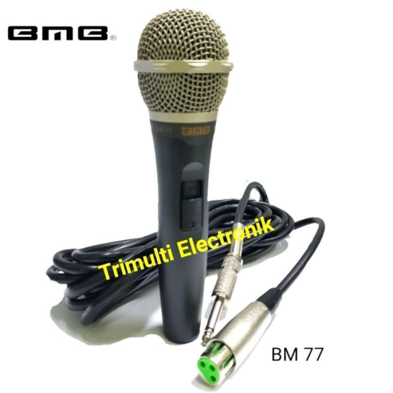 Promo Mic Bmb Bm-77 Mic Kabel Bmb Diskon 23% Di Seller Guaza Store ...
