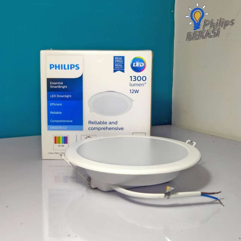Promo Lampu Downlight Led Philips Dn027b G3 Led12/cw 12w 220-240v D150 Rd Diskon 23% Di Seller ...
