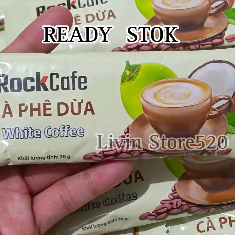 Promo New!!!kopi Vietnam Rasa Kelapa & Durian(repacking 10stik)/white ...