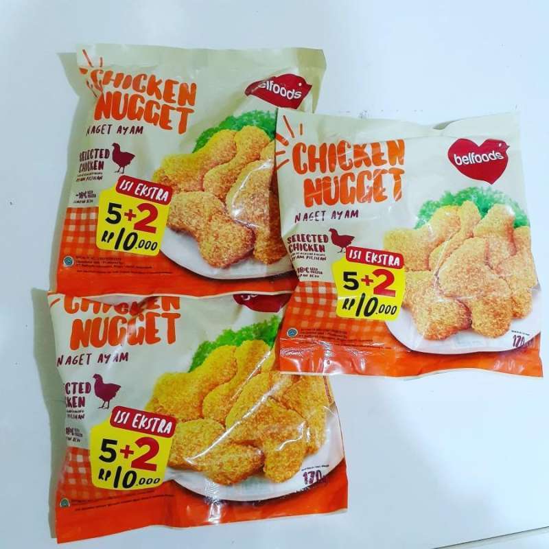 Jual Nugget Ayam Belfoods Isi 5+2 Di Seller Toko Ummy Foodmart ...