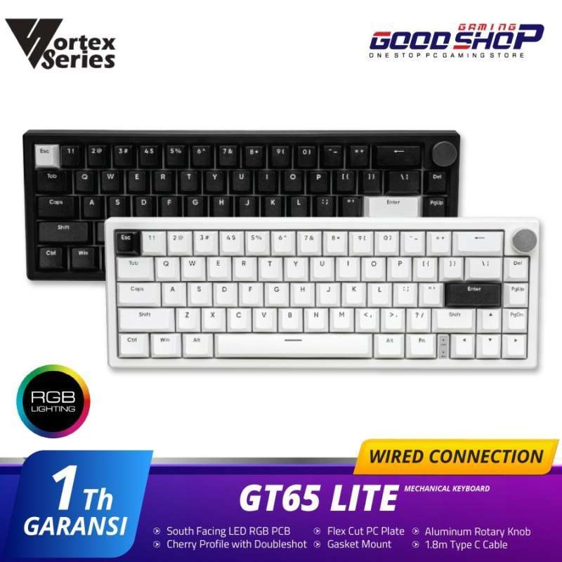Promo VortexSeries GT65 / GT-65 Lite Wired Mechanical Keyboard Gasket ...