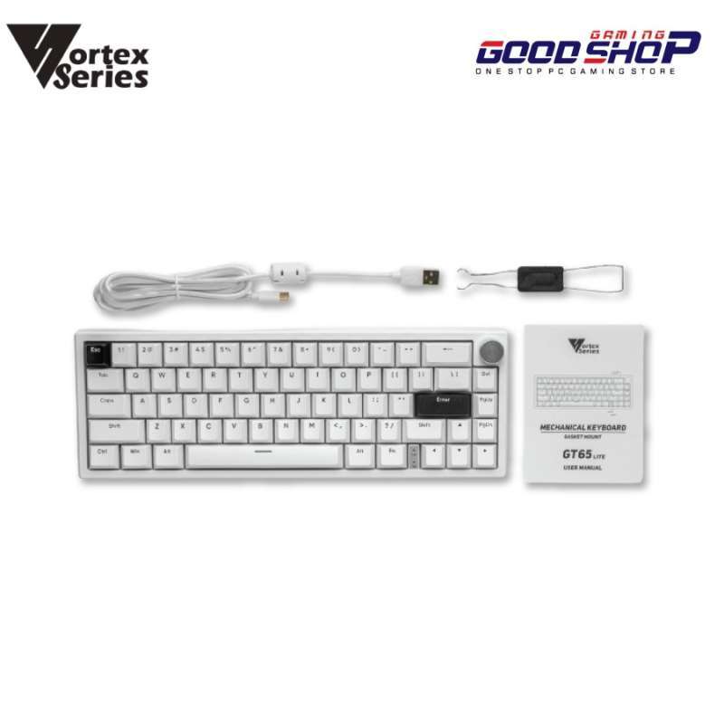 Jual Vortexseries Gt65 / Gt-65 Lite Wired Mechanical Keyboard Gasket ...