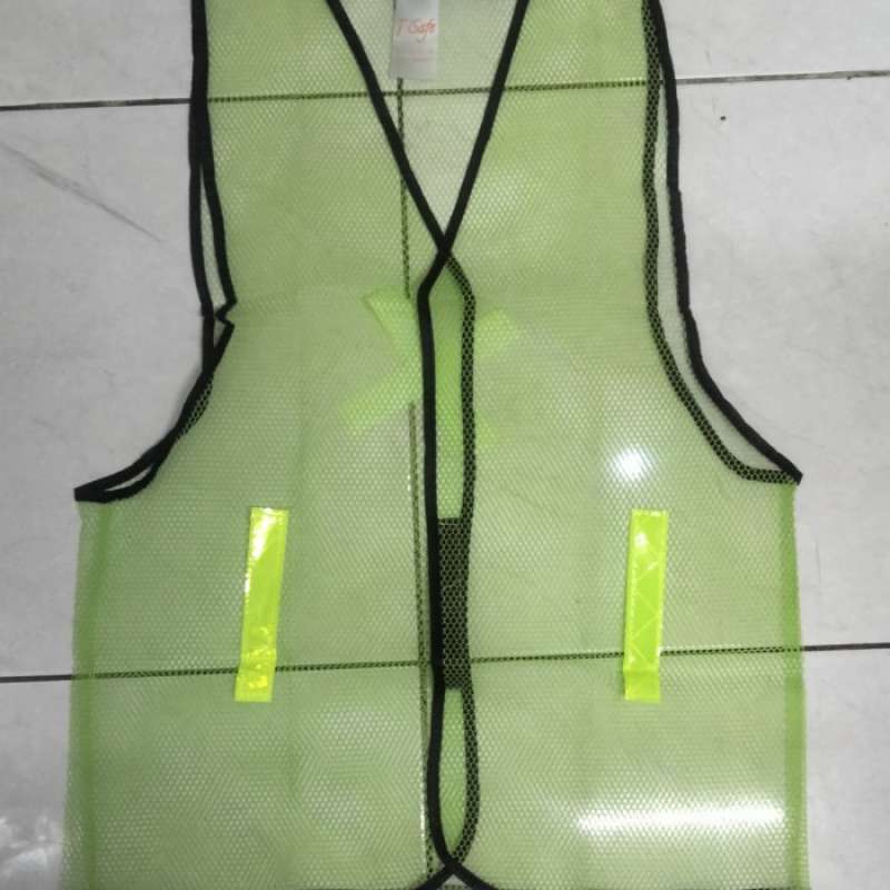 Promo Rompi Jaring Hijau X / Rompi Safety Proyek Diskon 23% Di Seller ...