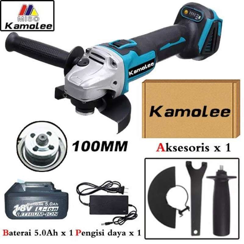Promo Kamolee 100&125mm Brushless Electric Multifunctional Angle Grinder Diskon 23% Di Seller Cv ...