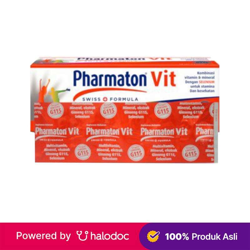 Jual Pharmaton Vit 5 Kaplet Di Seller Apotek Halomedika Bintaro ...