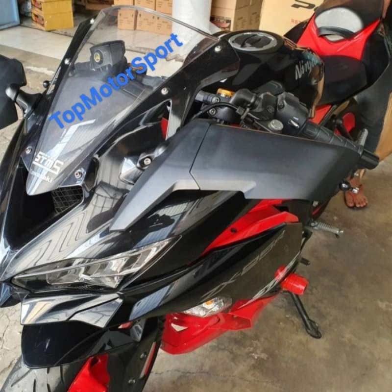 Jual WINGLET SPION MODEL H2 XMAX ZX25R NINJA FI CBR R25 ER F22 RAPTOR ...