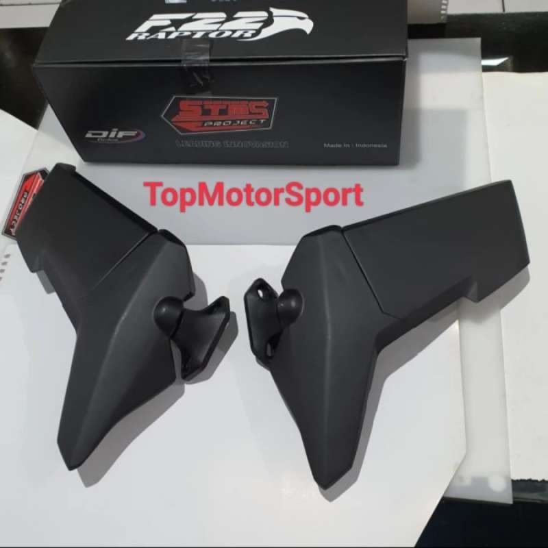 Jual WINGLET SPION MODEL H2 XMAX ZX25R NINJA FI CBR R25 ER F22 RAPTOR ...
