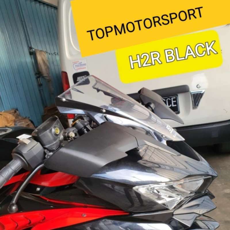Jual WINGLET SPION MODEL H2 XMAX ZX25R NINJA FI CBR R25 ER F22 RAPTOR ...