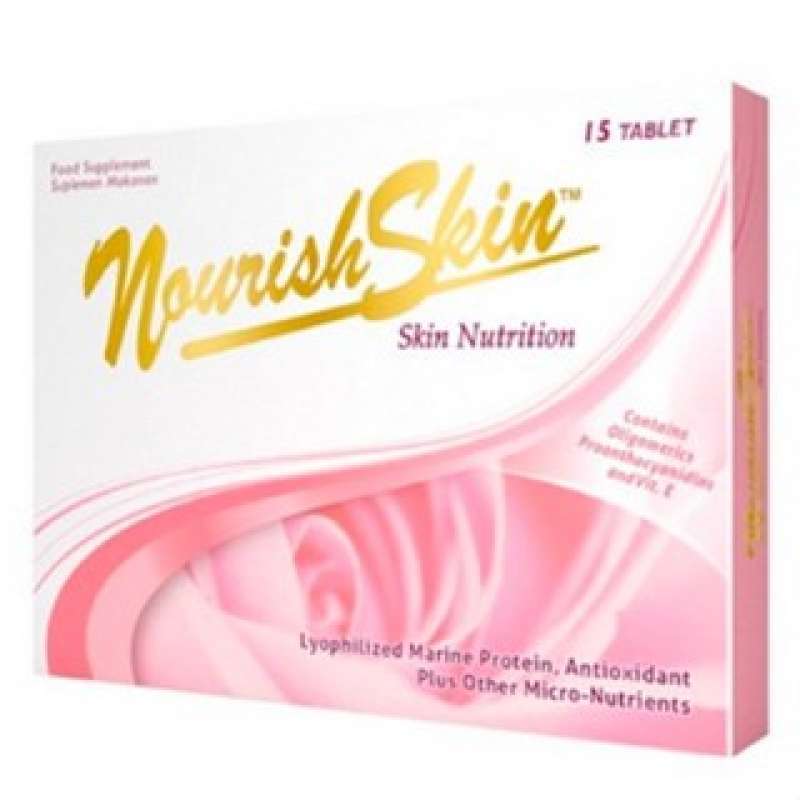 Jual Nourish Skin Tab 1si 30 Nouris Tab 30 Nourish Skin Nutrition ...