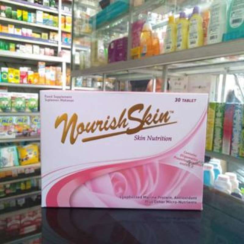 Jual Nourish Skin Tab 1si 30 Nouris Tab 30 Nourish Skin Nutrition ...