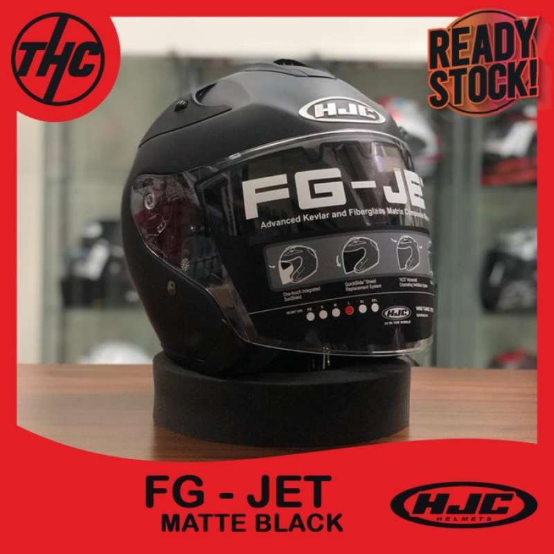 Jual Hjc Fg Jet Black Matt Half Face Helmet Helm Fg Jet Di Seller Graha Premier - Cengkareng ...