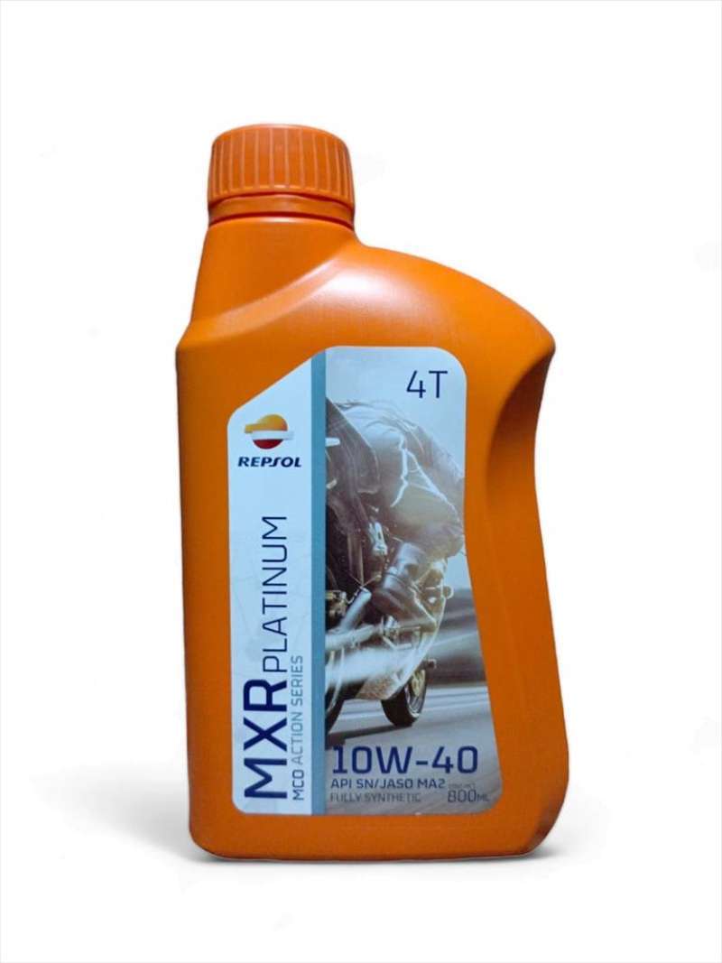 Jual Oli Mesin Motor Bebek Sport 4T Repsol MXR Platinum 10W-40 SN MA2 0 ...