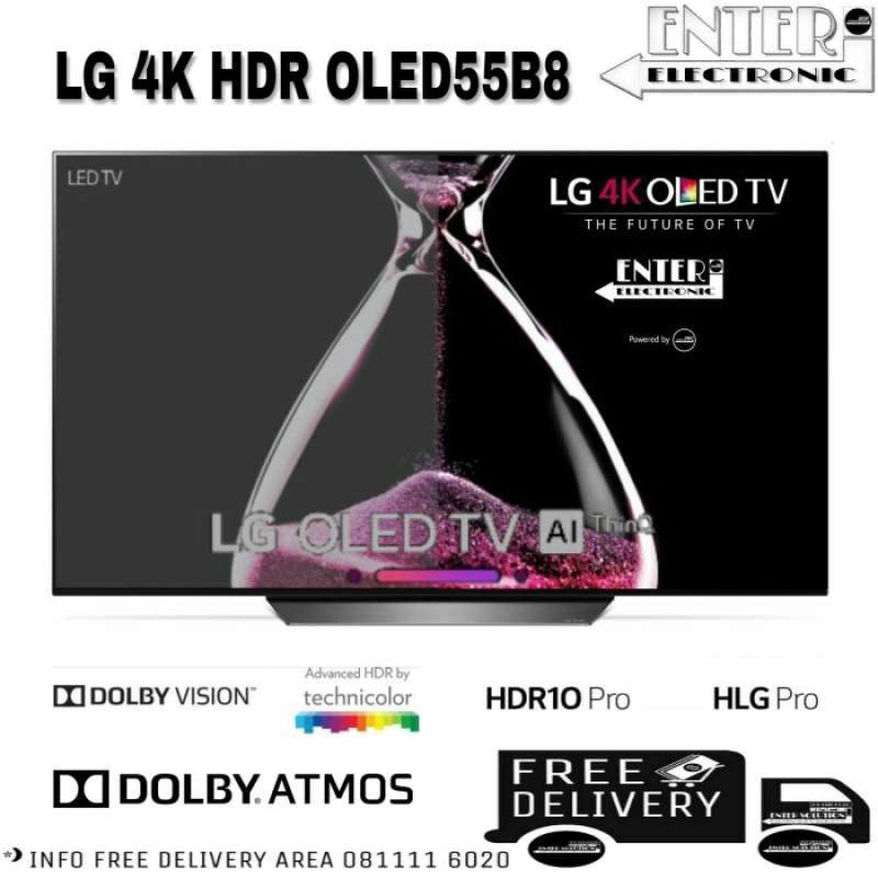Promo LG OLED TV 55B8 - SMART TV 55 INCH OLED 4K CINEMA HDR LG OLED55B8 Diskon 33% di Seller ...