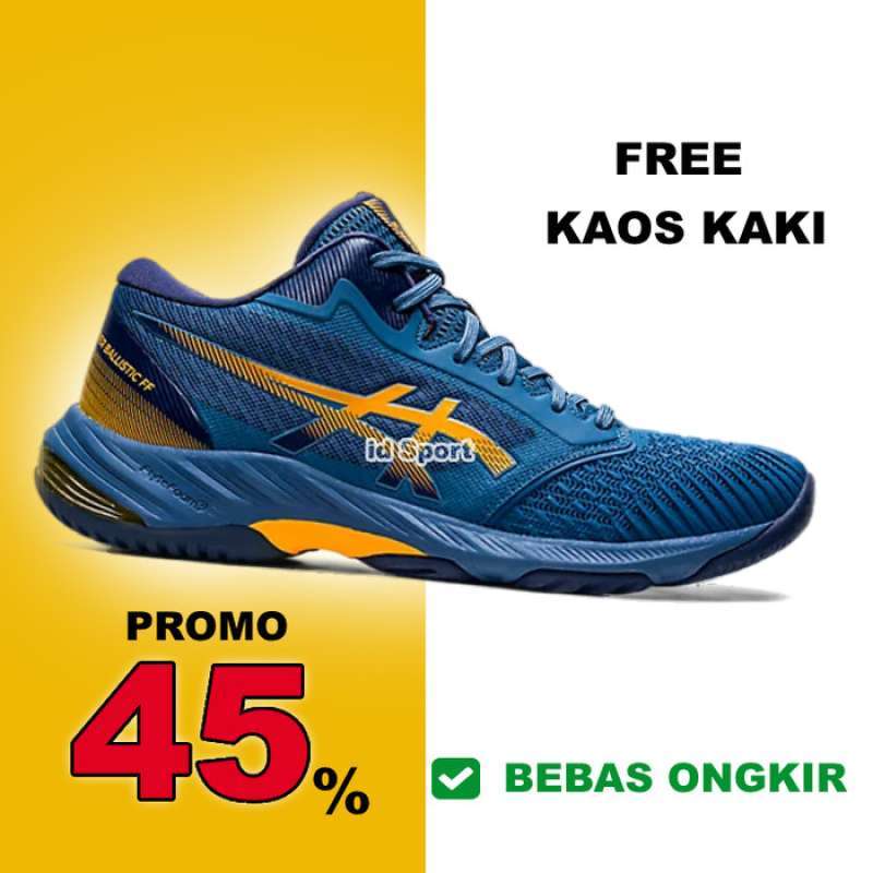 Jual Sepatu Volly Asic Original Netburner Ballistic Voli Pria Volley Di ...