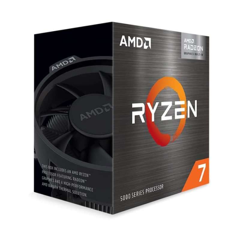 Promo AMD Ryzen 7 5700G Box Cezanne 7nm With Radeon Vega Graphics ...