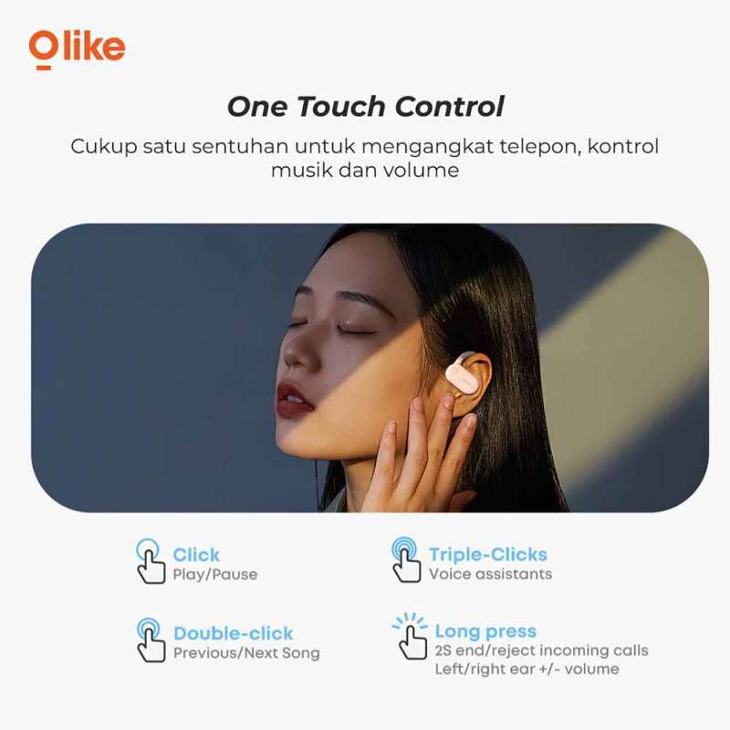 Promo Olike Tws Wireless Open Ear Bluetooth Earphone Openfit Gt Ow3 ...