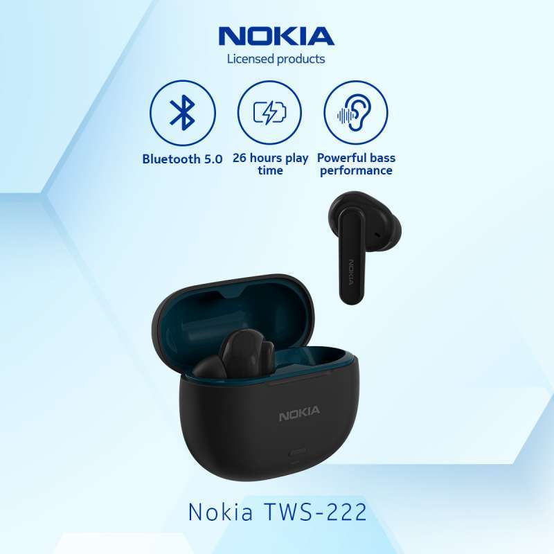 Promo Nokia Go Earbuds 2 Pro TWS-222 Small Earbuds with Dual Mic ...