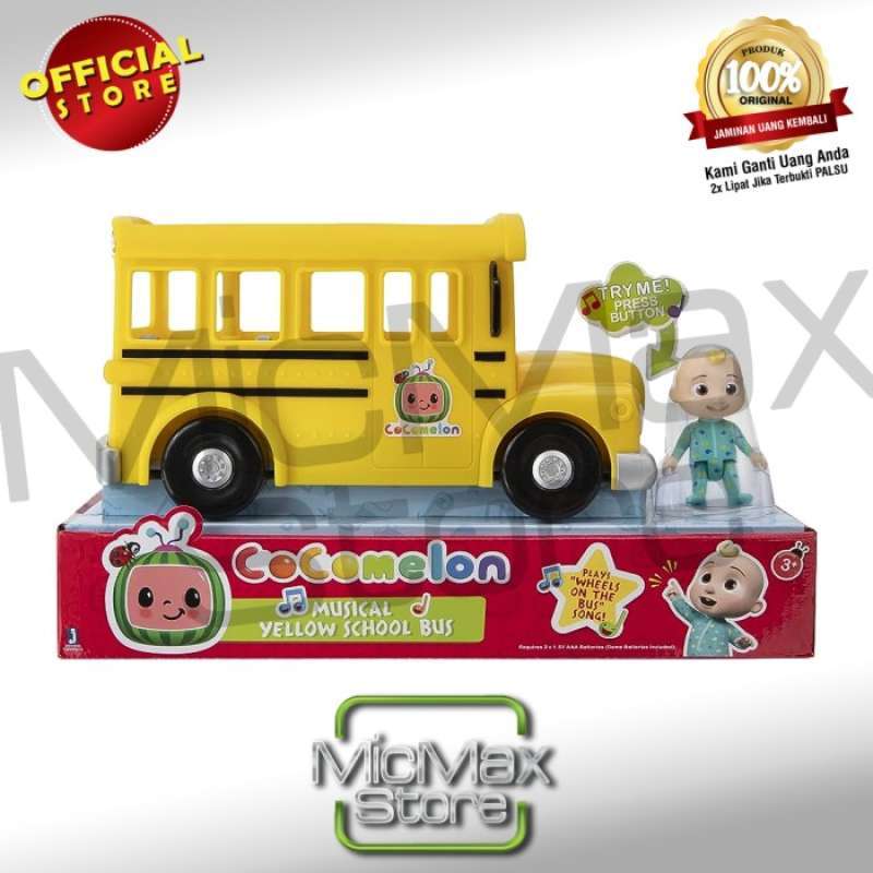 Jual Cocomelon Musical Yellow School Bus Mobil Cmw0015 Di Seller ...