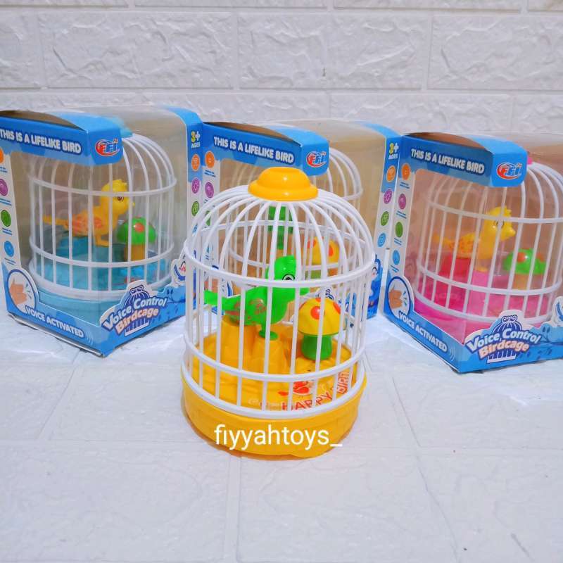 Jual Mainan Anak Sangkar Burung Berbunyi Dan Berlampu / Mainan Burung ...