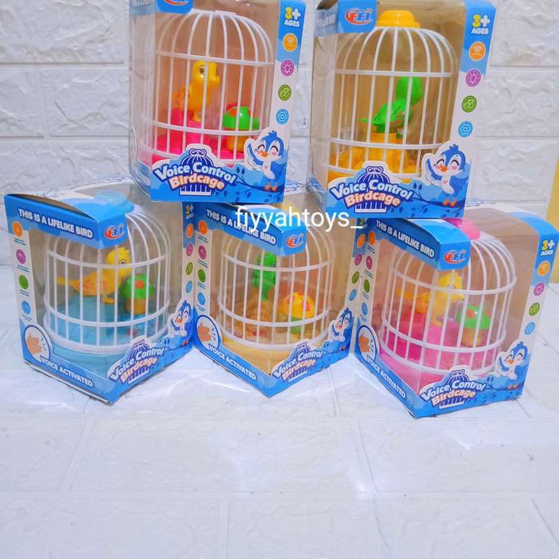 Jual Mainan Anak Sangkar Burung Berbunyi Dan Berlampu / Mainan Burung ...