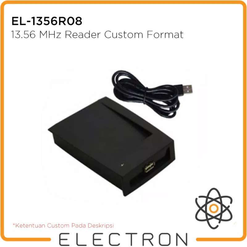 Promo EL-1356R08 Custom Format RFID Desktop USB Card Reader 13.56 MHz ...