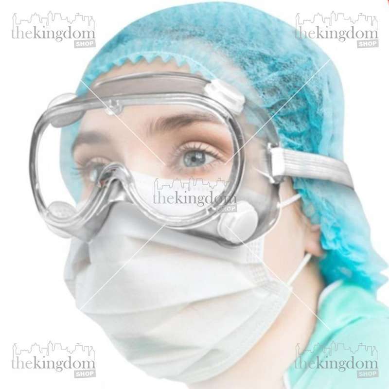Jual Onemed Goggle Full Protect Kacamata Praktikum Lab Medis Safety APD ...