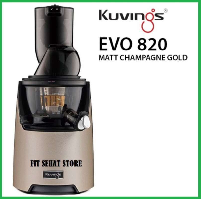 Promo Slow Juicer Kuvings Whole EVO 820 - Kuvings Slow Juicer EVO820-60 Rpm - Champagne Gold ...