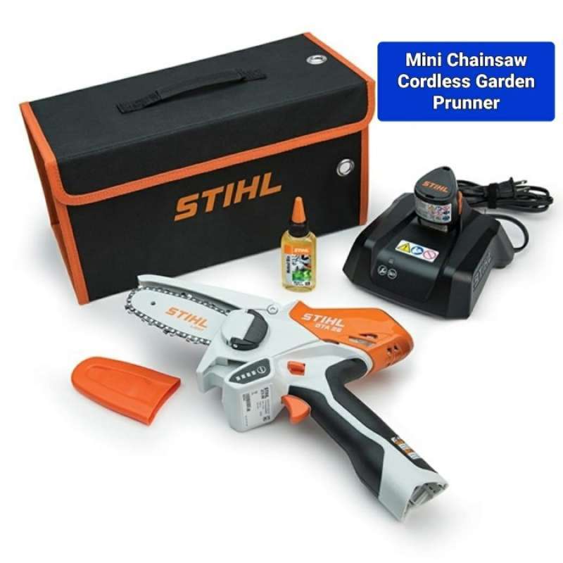 Promo STIHL GTA-26 Mini Chainsaw Cordless Garden Prunner Diskon 23% di ...