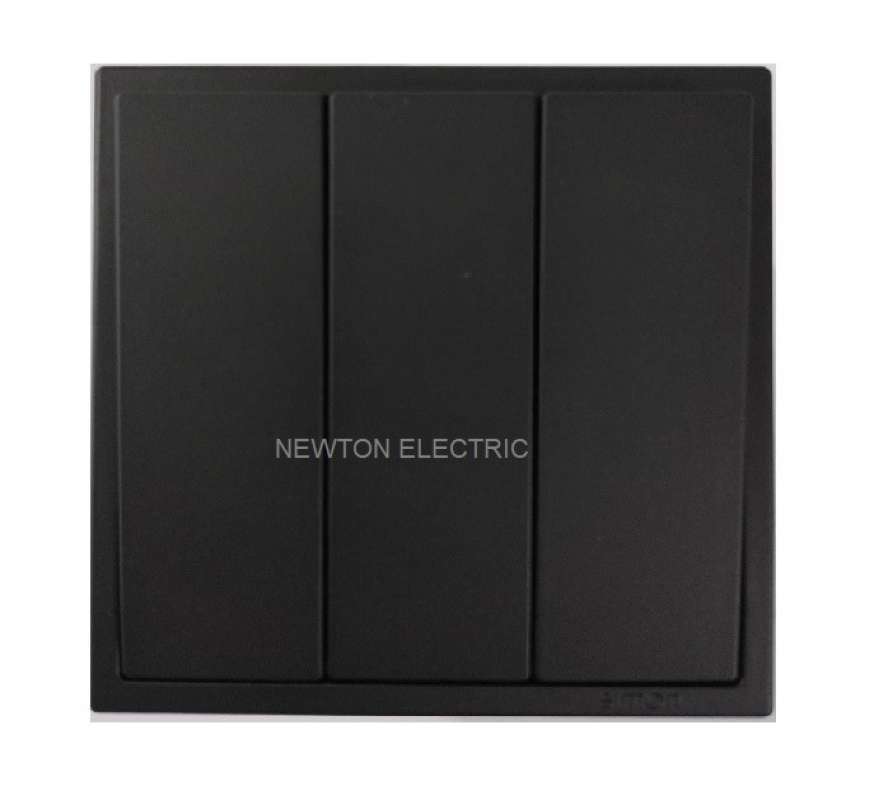 Promo Simon I7 Black - Saklar 3 Gang 1 Way - Hitam (tanpa Frame) Diskon ...