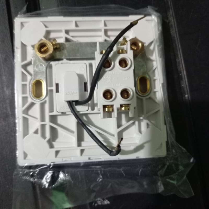 Promo saklar water heater 1 gang merek mk tipe-S8423 20a dengan lampu ...