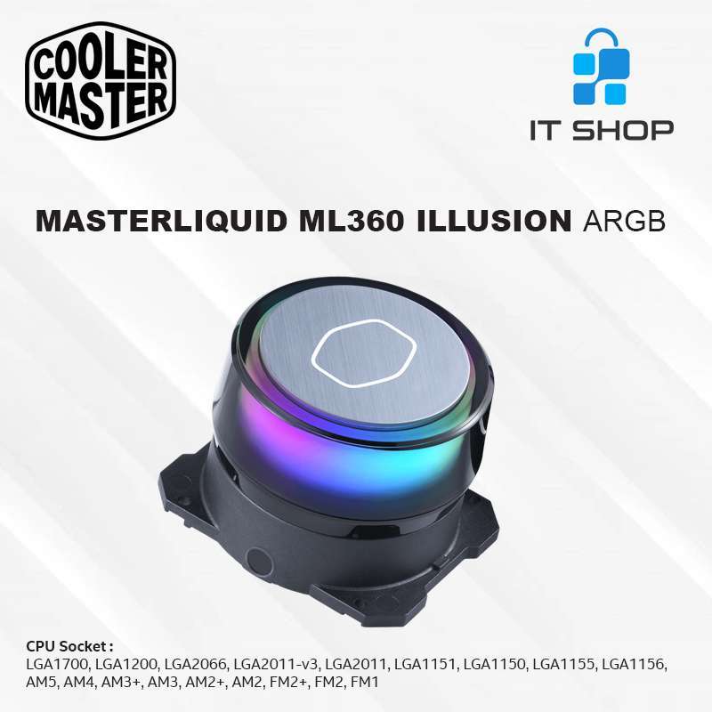 Jual Cooler Master MASTERLIQUID ML360 ILLUSION CPU Cooler di Seller IT ...