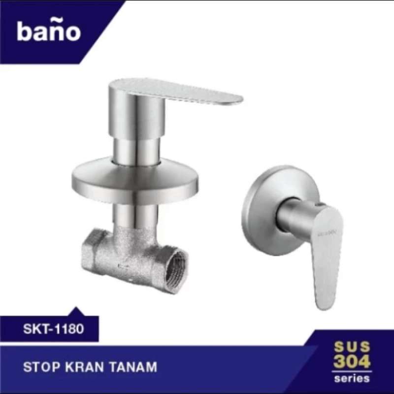 Promo Stop Kran Tanam Stainless/stop Kran Shower Stainless Diskon 23% ...