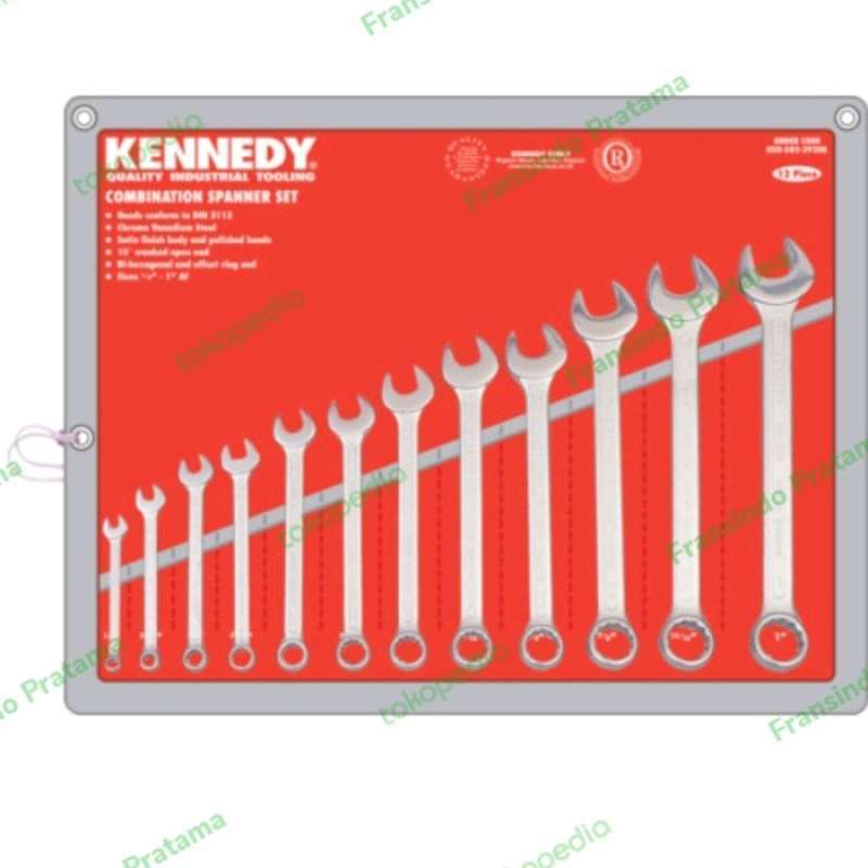 Promo 1/4-1 AF CV KUNCI RING PAS INCH SET 12PCE KENNEDY KEN5822930K ...