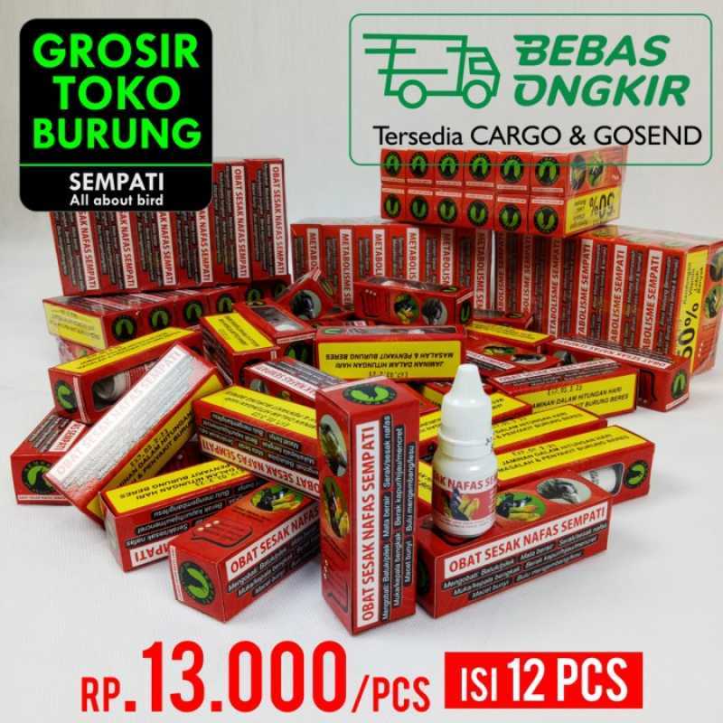 Promo Obat Sesak Nafas Sempati Obati Burung Gangguan Pernafasan Serak ...