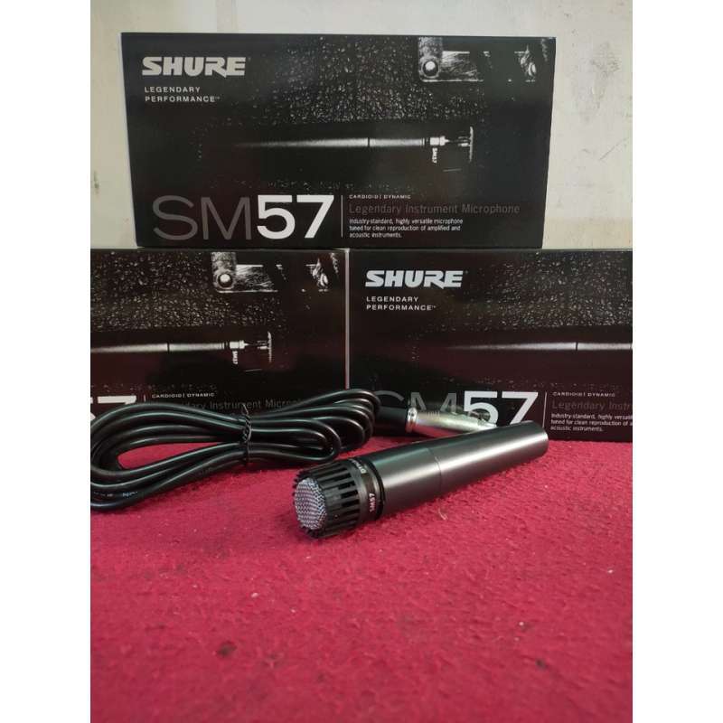 Jual Mic Shure SM-57 / Microphone Shure SM-57 / Mic Kabel SHURE SM57 ... Jual Mic Shure SM-57 / Microphone Shure SM-57 / Mic Kabel SHURE SM57 ...