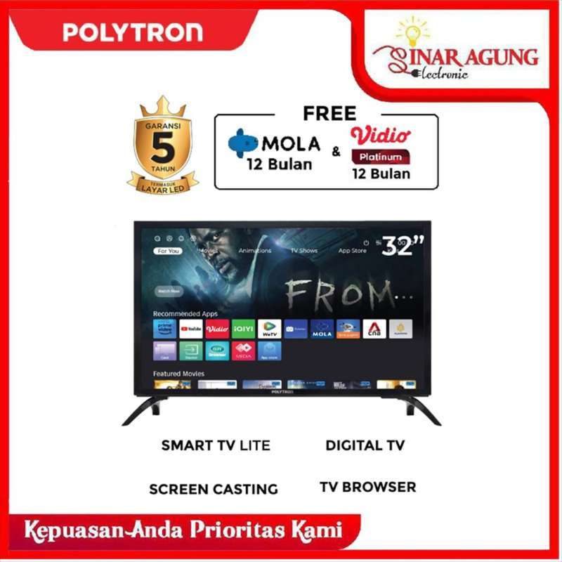 Jual Polytron Smarttv 32 Inch Original, Murah & Diskon Mei 2024 | Blibli