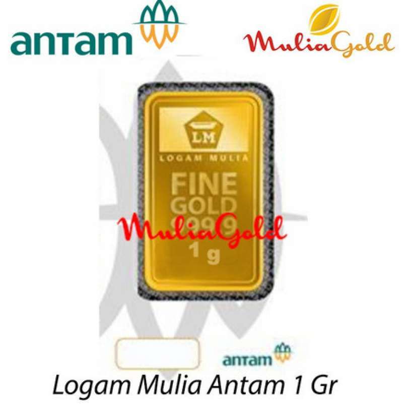 Jual Logam Mulia Antam 1 Gram Sertifikat Certieye di Seller Mulia Gold ...