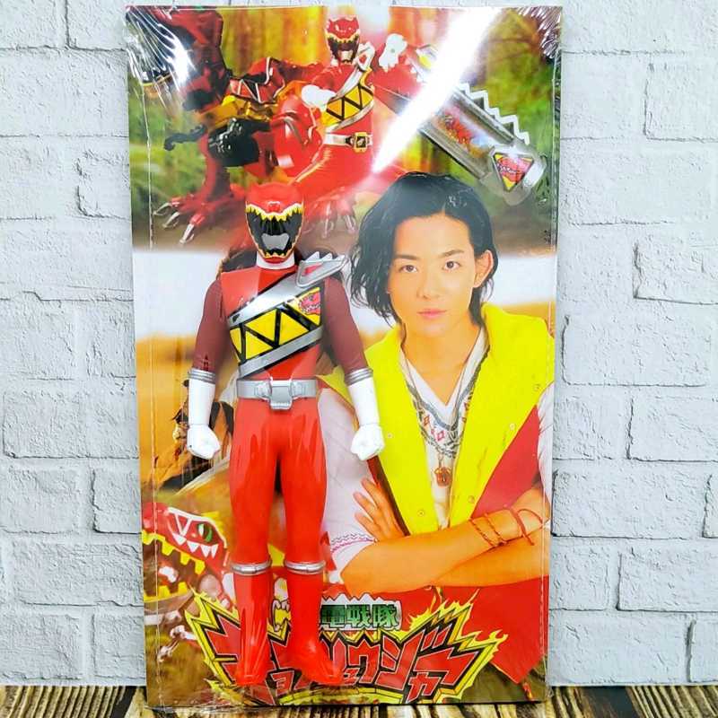 Jual SHS Figure Soft Vinyl Super Sentai Kyoryuger Red Power Ranger Dino ...