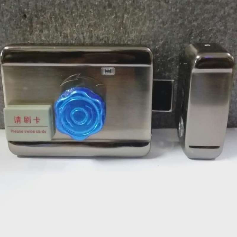 Promo Kunci Otomatis Kuat Tambahan Electric Lock Door Rfid Access ...