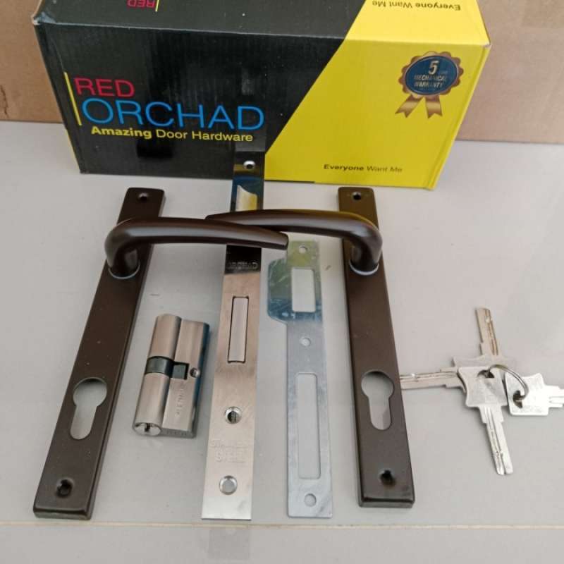 Promo Kunci Handle Pintu Alumunium P1 20 Orchad Diskon 23% Di Seller Cv ...