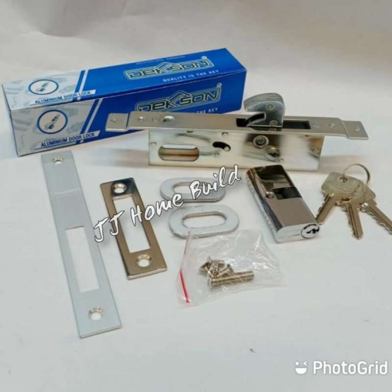 Promo Kunci Pintu Aluminium Lock Kc 8123 Dekson/aluminium Lock Dekkson ...