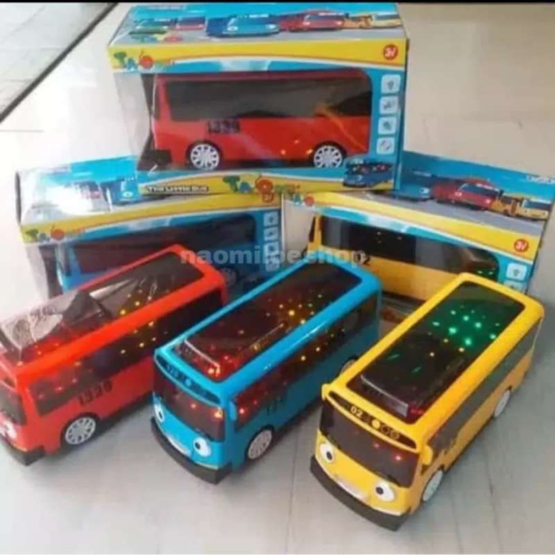 Promo The Little Bus - Tayo Car - Premium Toys - Mainan Anak Light ...