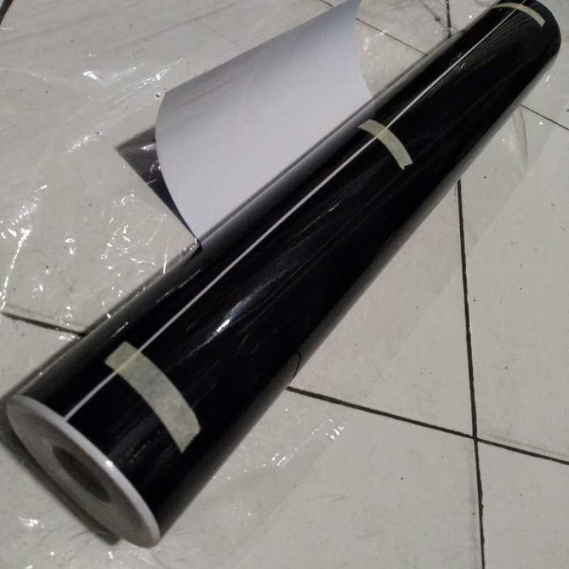Promo Stiker Skotlet Hitam Glossy Black Harga 1 Roll 15 Meter - Sticker ...