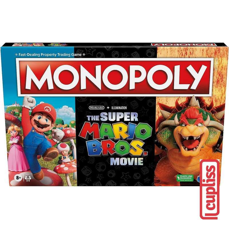 Jual Hasbro Board Game F6818 Monopoly Super Mario Movie Permainan Papan ...